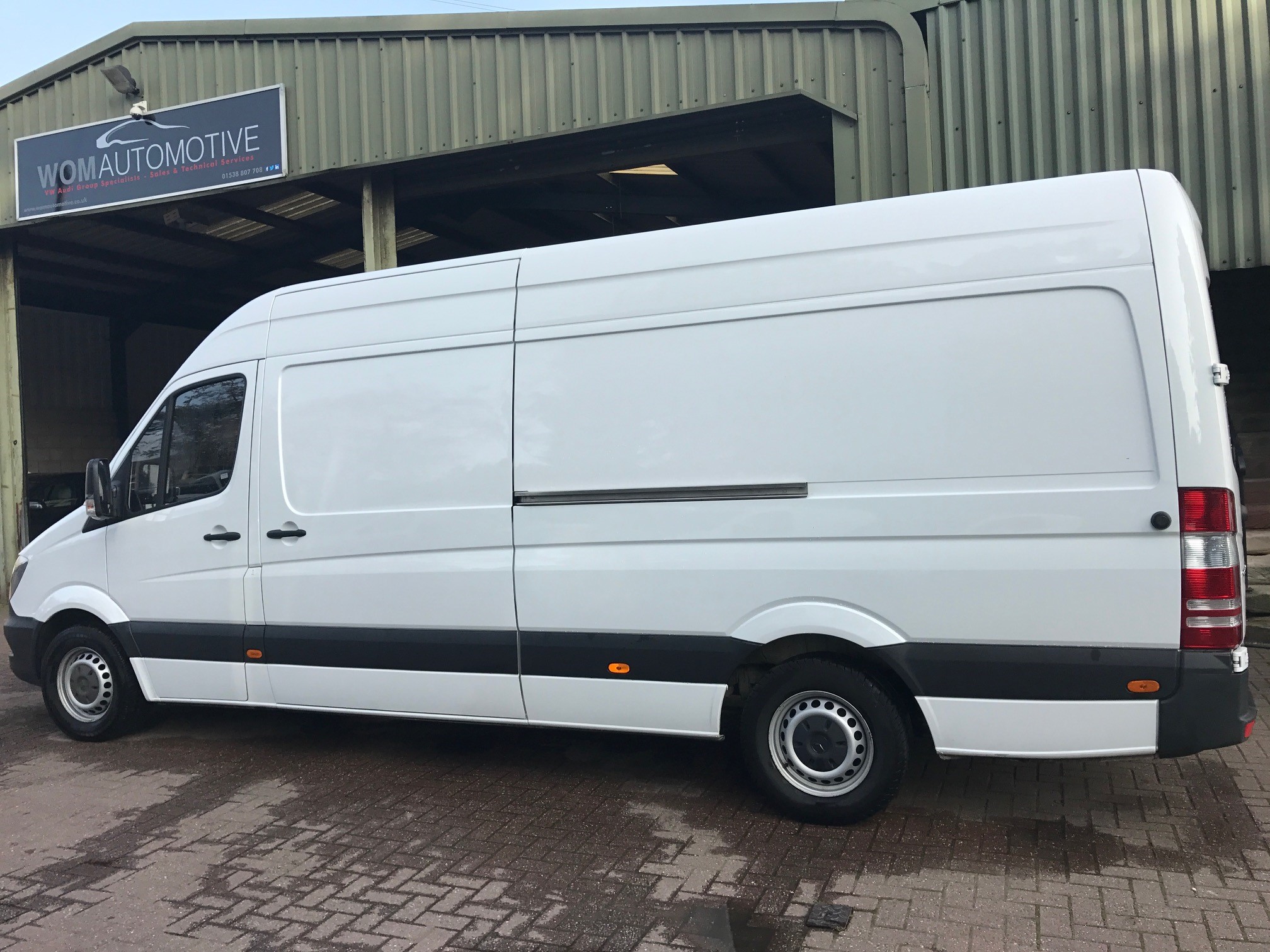 2017 (17 Plate) Mercedes-Benz Sprinter 314CDI LWB H/R Panel Van, PARKTRONIC